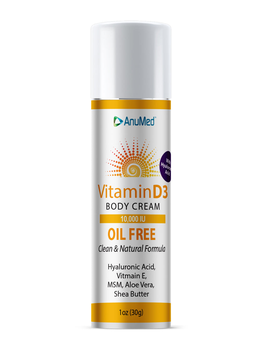 Vitamin D3 Cream 10,000IU- Oil Free (New) – AnuMed