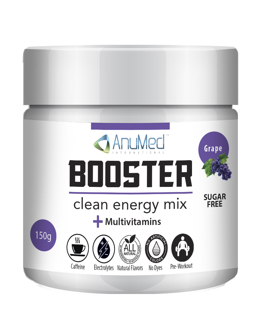 150g Booster Energy Mix - Grape Flavor – AnuMed