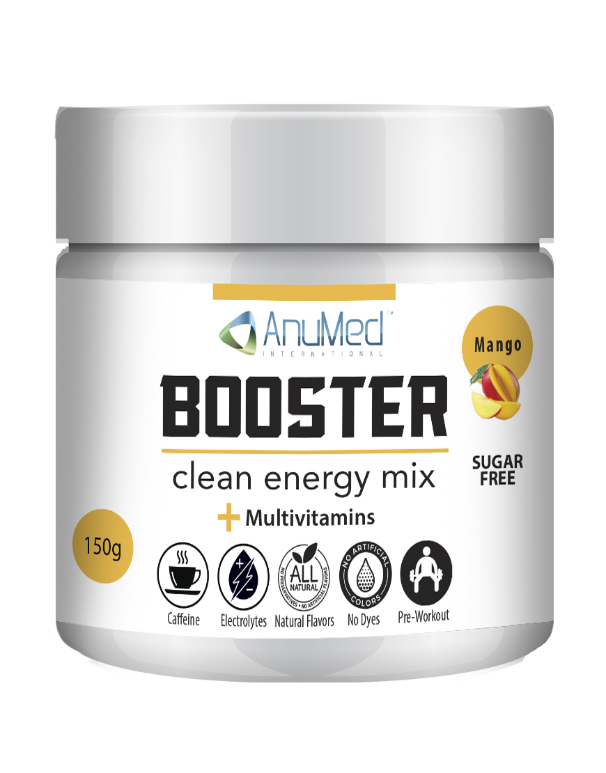 150g Booster Energy Mix - Mango Flavor – AnuMed